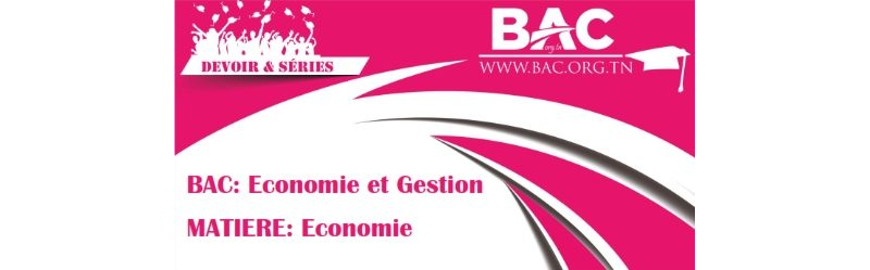 bac economie devoir francais